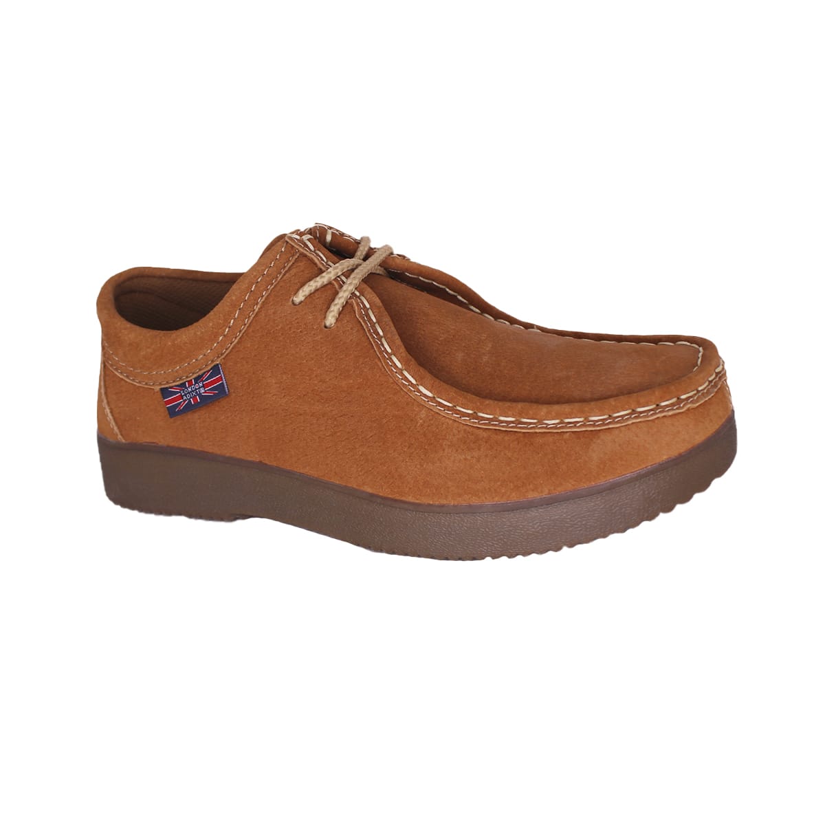ZAPATON HOMBRE LONDON CARAMELO – La Bota Roja